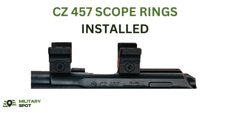 CZ 457 scope rings installation tutorial | Military Spot