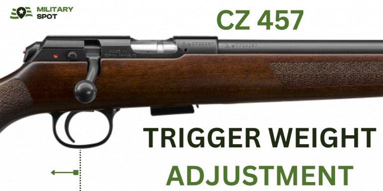 How to adjust CZ 457 trigger weight | Military Spot