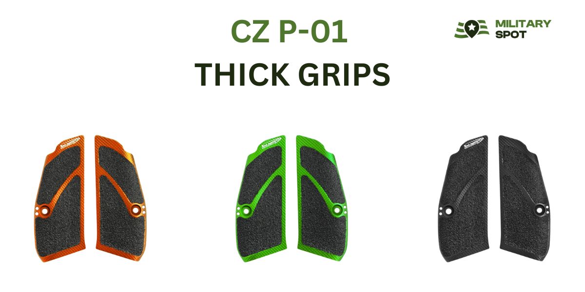 CZ P01 aftermarket grips overview | Military Spot