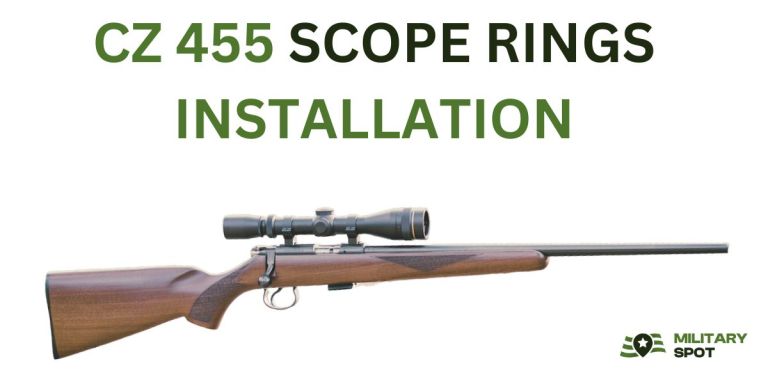 CZ 455 scope rings installation tutorial | Military Spot