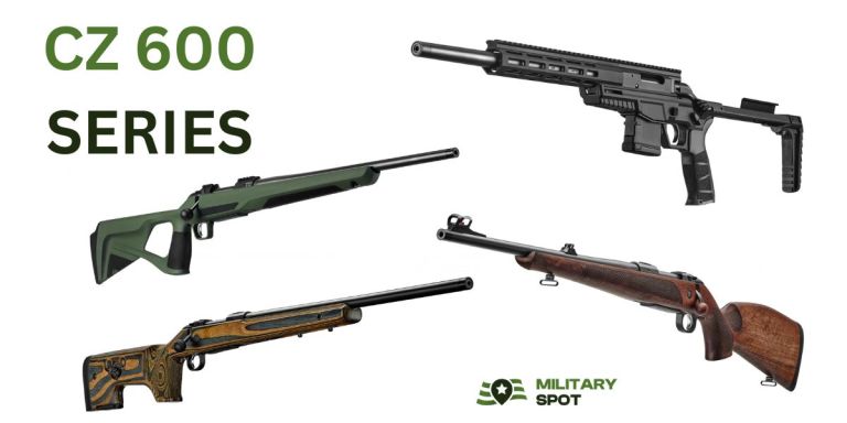 CZ 600 series models | Military Spot