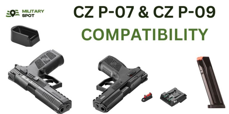 CZ P07 & CZ P09: compatibility overview | Military Spot