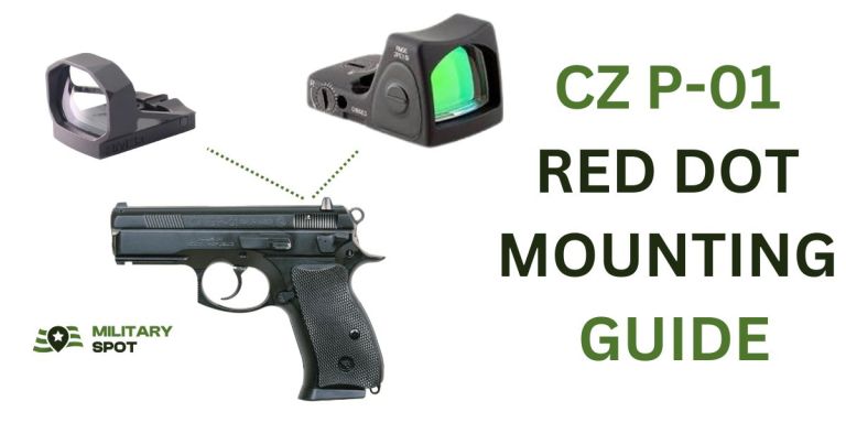 CZ P01 red dot mounting guide | Military Spot