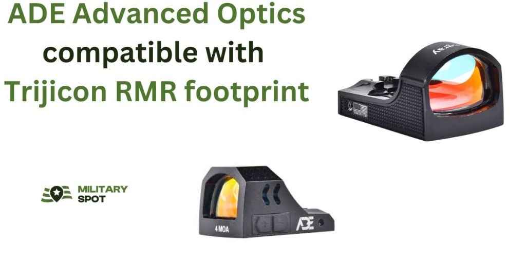 Red dots compatible with CZ P10C OR Trijicon RMR plate | Military Spot