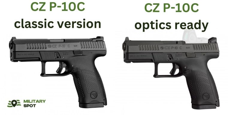 CZ P10C red dot mounting guide | Military Spot