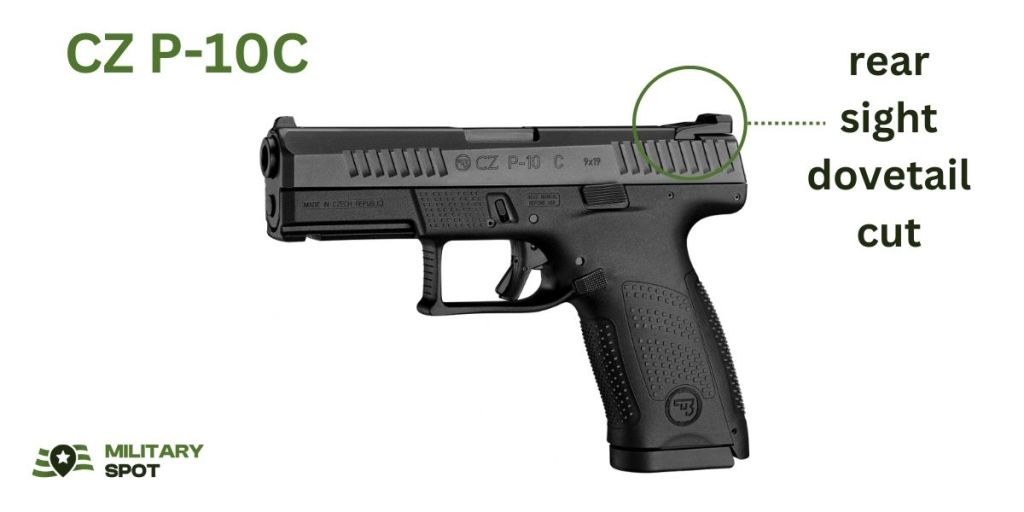 How to mount red dot to standard CZ P10C | Military Spot