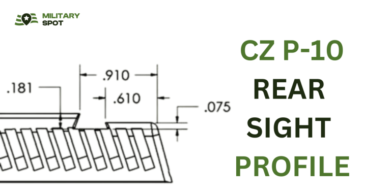CZ P-10 rear sight profile | Military Spot