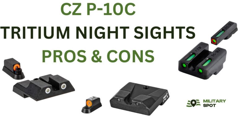 Night sights for CZ P10C: pros and cons | Military Spot