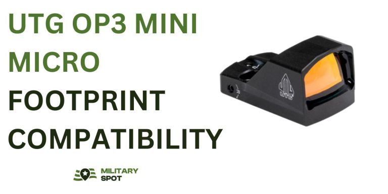 UTG OP3 Mini Micro footprint compatibility | Military Spot