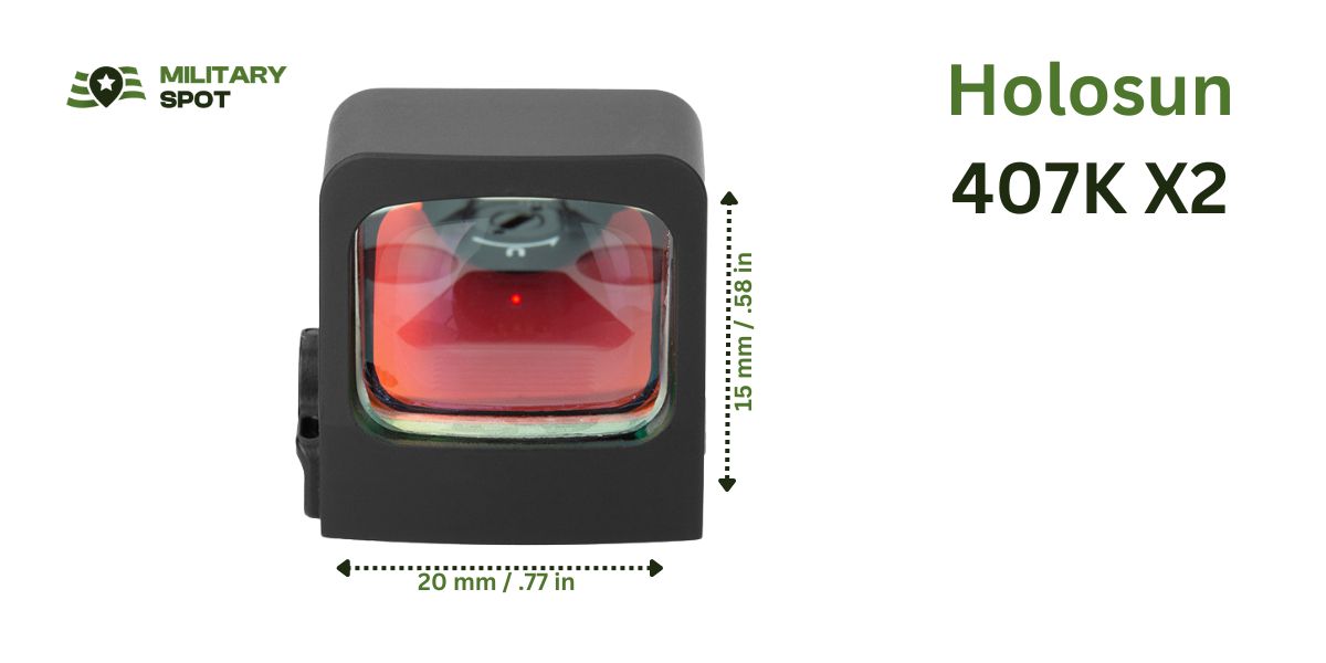 Holosun 407K in detail | Military Spot
