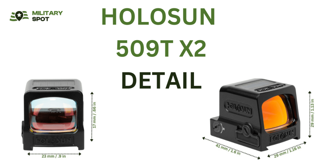 Holosun 509T in detail | Military Spot
