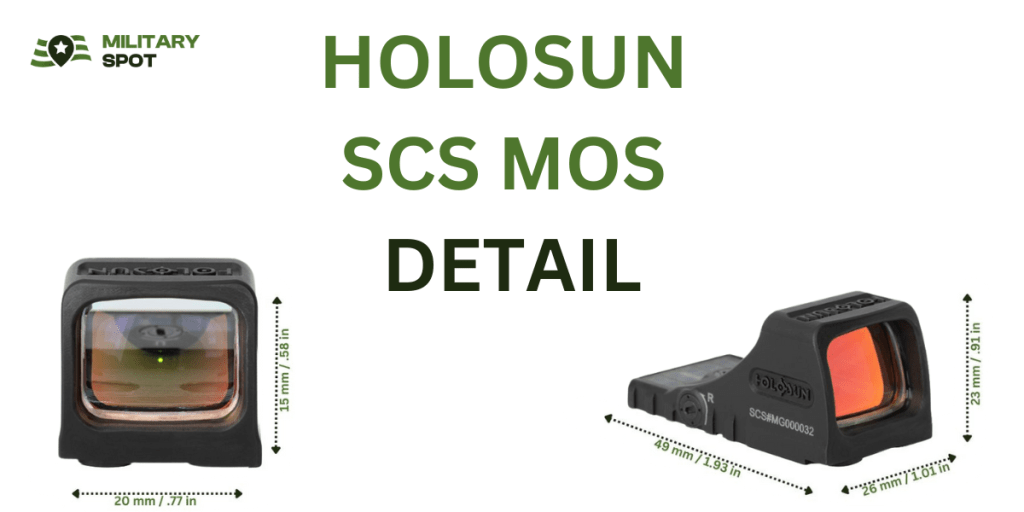 Holosun SCS MOS in detail | Military Spot