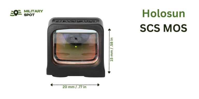 Holosun SCS MOS in detail | Military Spot